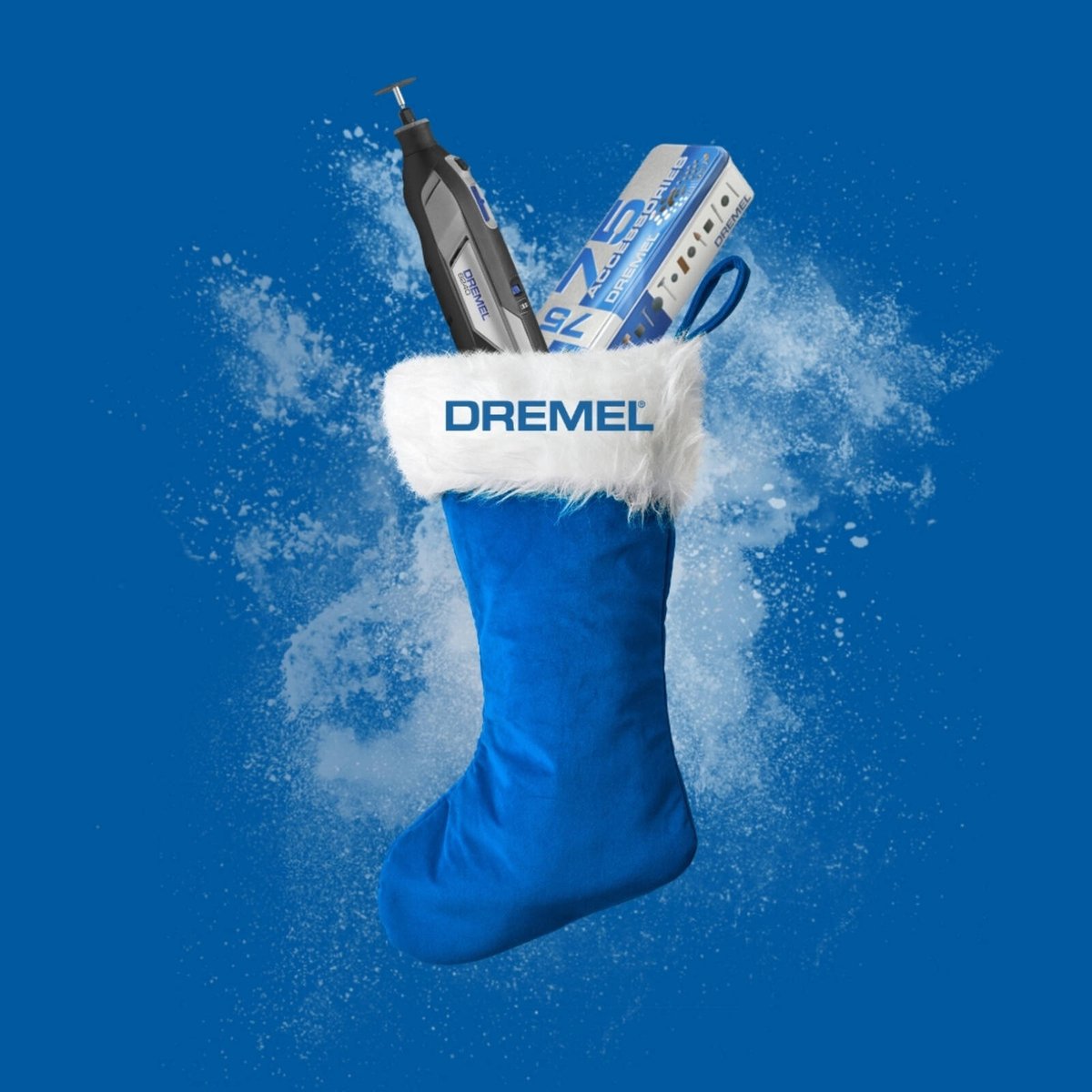 Dremel 8240 Christmas Kit - 75 Piece Accessory Kit - 12V Battery - 110 ...