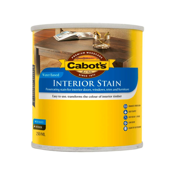 Cabot Jarrah Water Based Interior Stain 250ml Easy Application – Auzzi ...