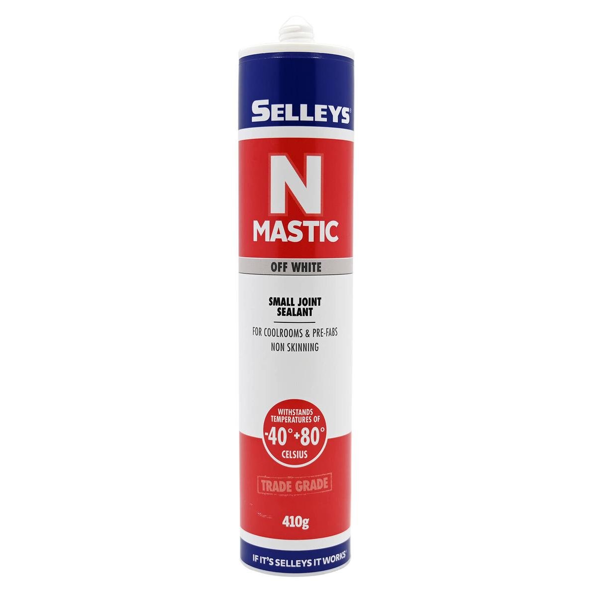 Selleys N Mastic Sealant 410g Off White - Solvent Based - Flexible ...