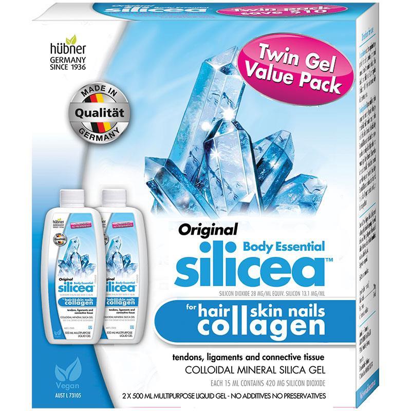 Original Body Essential Silicea Twin Pack 2x500mL - Silica for Hair, S ...