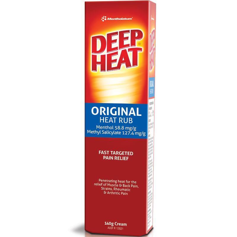 Deep Heat Mentholatum Pain Relief Cream 140g – Auzzi Store