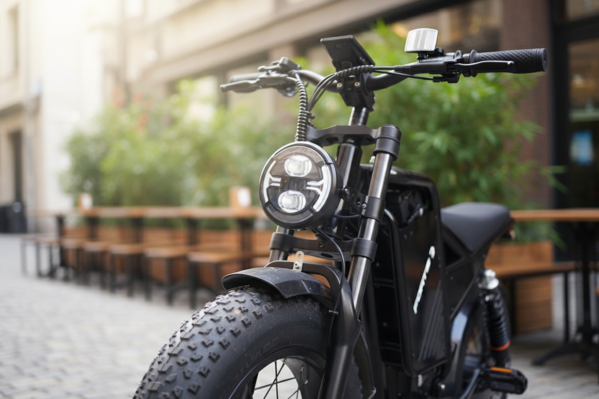 Fortis FatBro Plus 48V 13Ah Electric Bike with Fat Tyres and Suspensio ...