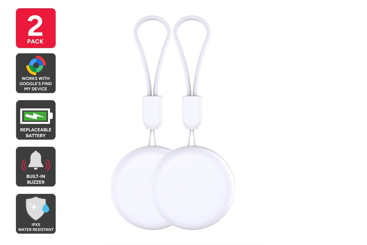 Premium Smart Tag Tracker for Google's Find My Device - 2 Pack – Auzzi ...