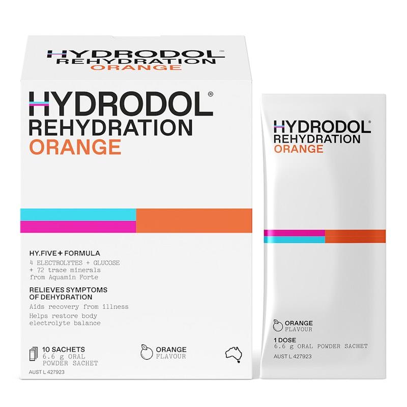 Hydrodol Rehydration Orange - 10 Sachets for Refreshing Hydration ...