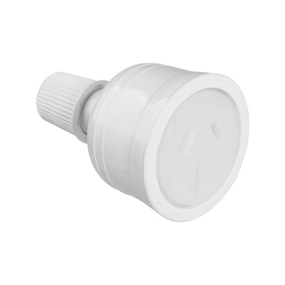 HPM 15A Extension Socket Plug - White - PVC - Safe & Durable – Auzzi Store