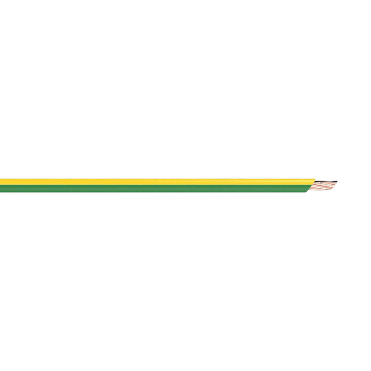 Deta 5m 6mm Single Insulated Earth Cable - Green/Yellow - Safe Groundi ...