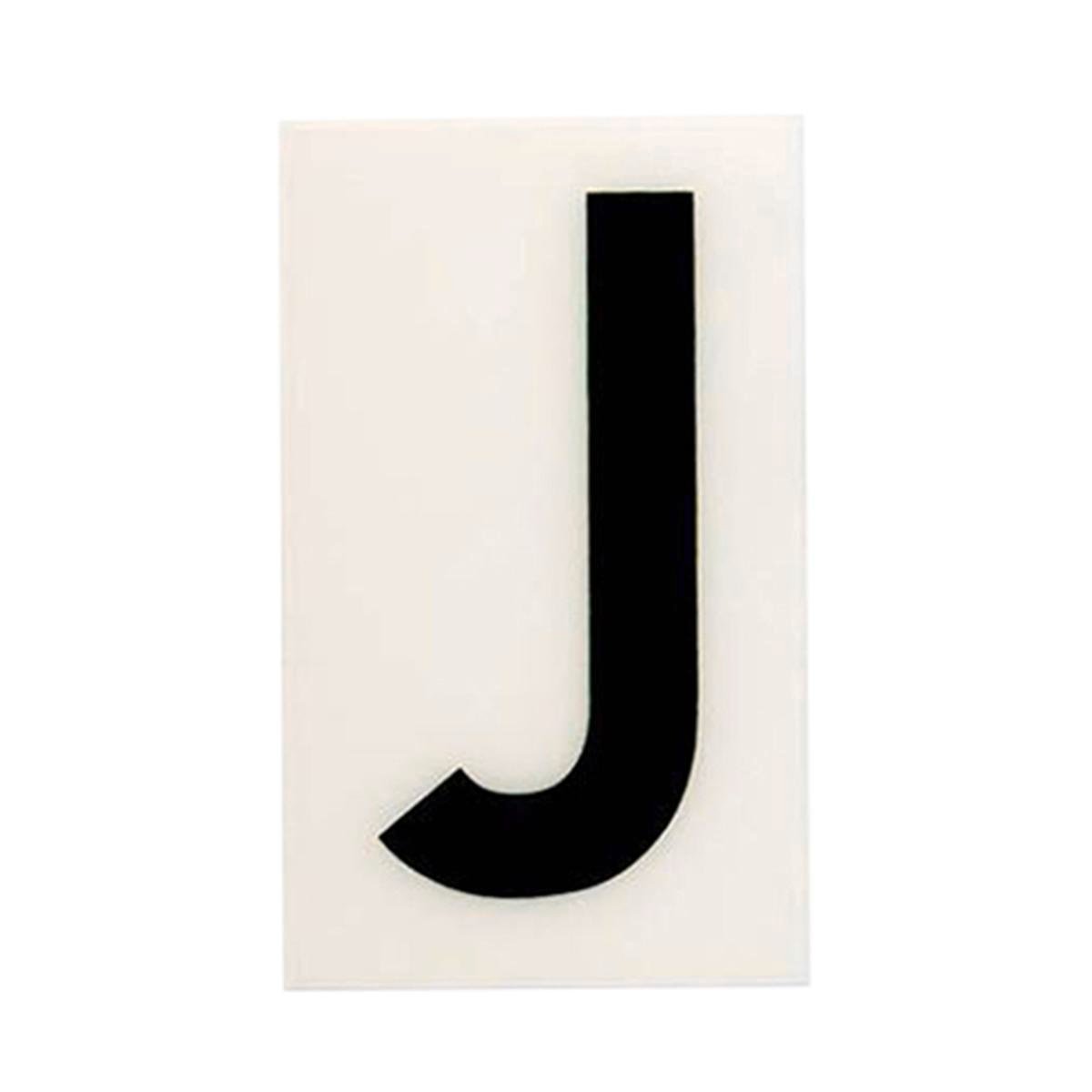 Sandleford 60mm White Self Adhesive House Letter J - PC - Durable Fini ...