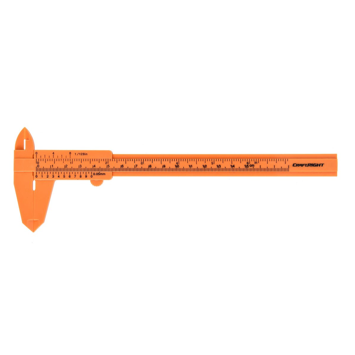 Craftright 150mm 6 Inch Vernier Caliper - Dual Scale - Carbon Steel ...