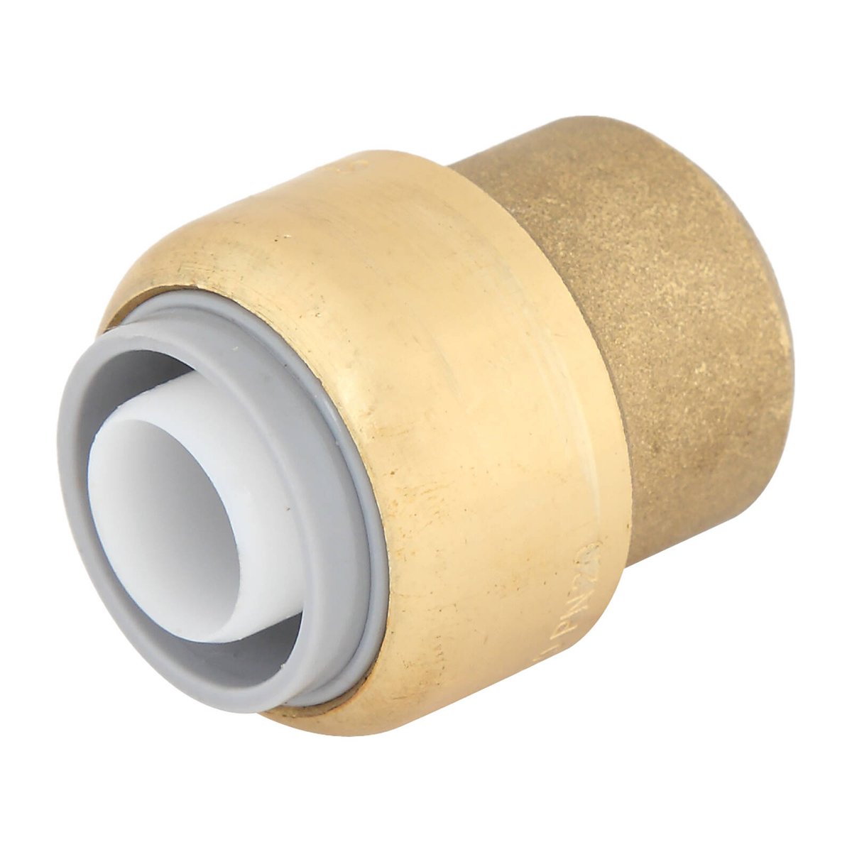 Smartex Pex Cap - 20mm - Lead Free Brass - Push-Fit - WaterMark Certif ...