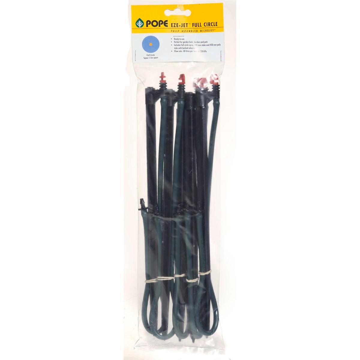 Pope Eze-Jet Full Circle Micro Poly 5 Pack 300mm Stake Easy Use – Auzzi ...