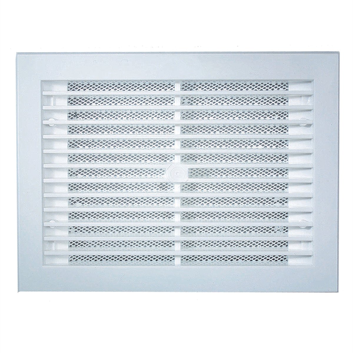 Haron Ceiling Vent - 285 x 225mm - White Plastic - Snap-In Fixing ...