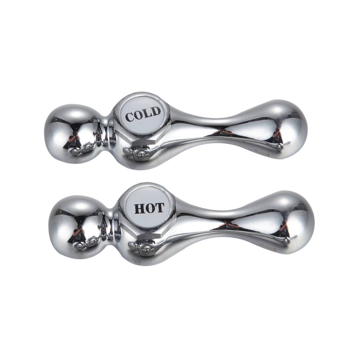 Shaw Mason Chrome Lever Handles Pair - Modern Design - Durable - Easy ...