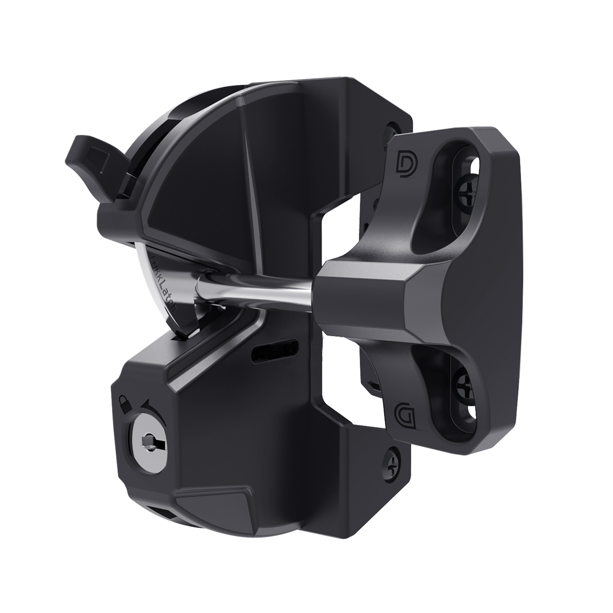 Lokklatch General Purpose Gate Latch - Key Lockable - 150mm x 240mm ...