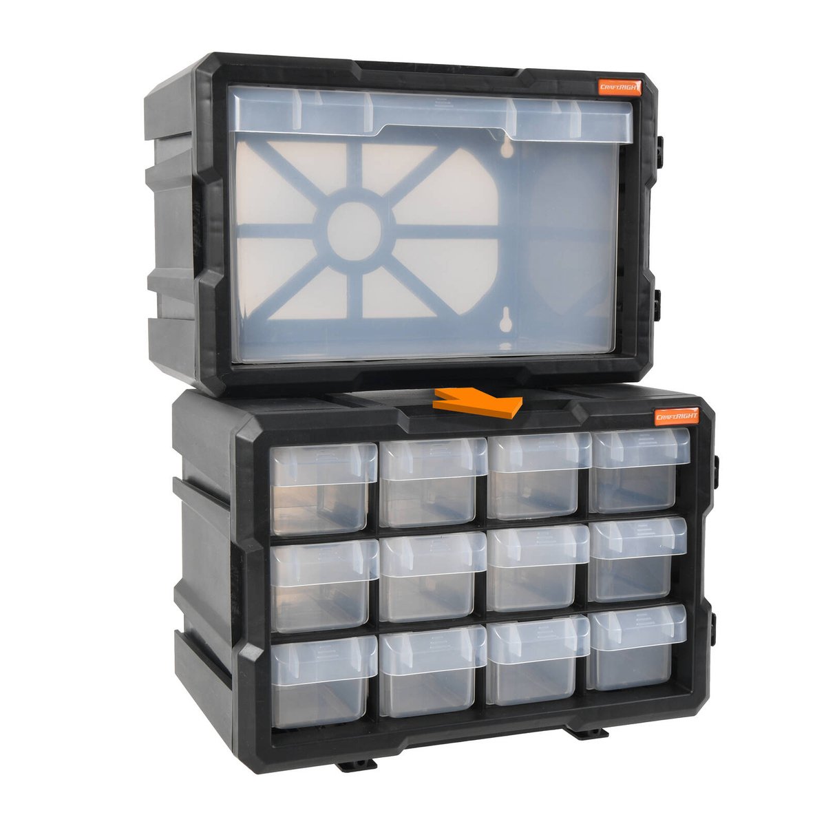 Craftright 1 Drawer Compartment Organiser 285mm - Wall Mountable Stora ...