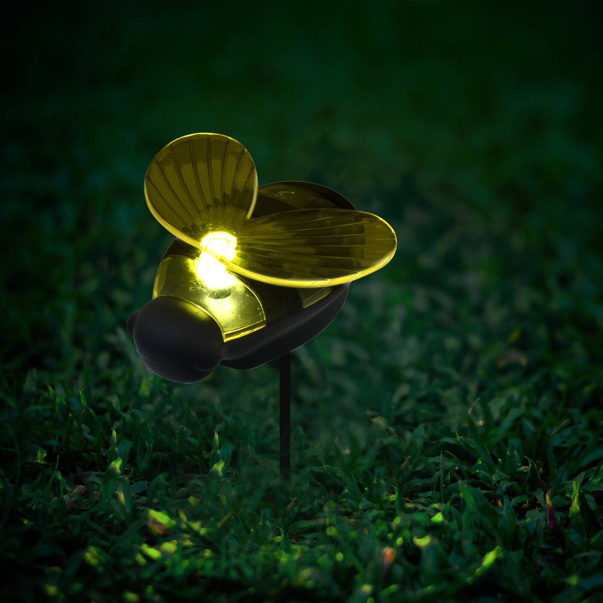 Click Solar Path Light Bee - Solar Powered Outdoor Lighting - 75mm x 1 ...
