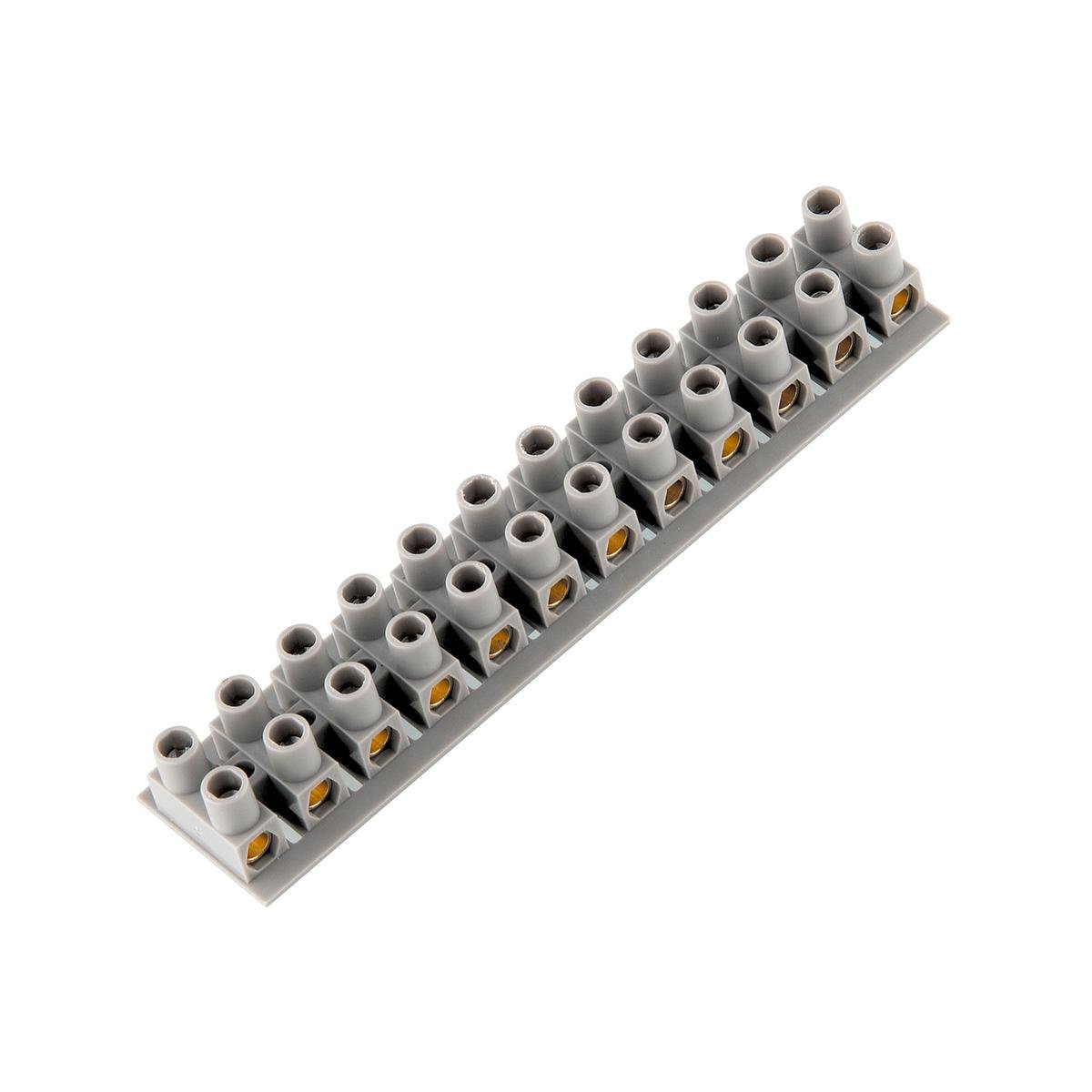 Deta 12 Terminal Connector Strip - 20A - Polypropylene - Compact Desig ...