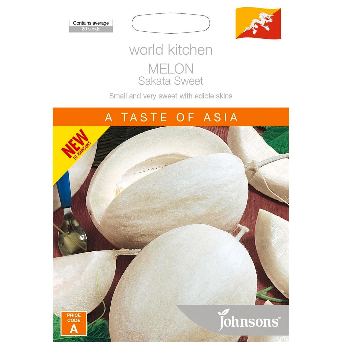Johnsons World Kitchen Sakata Sweet Melon 90mm Edible Skin Crunchy ...