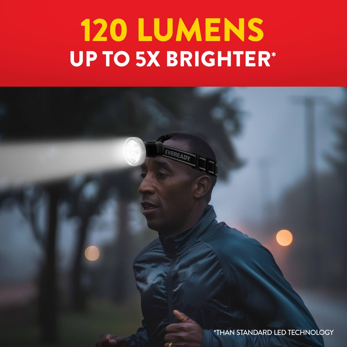 Eveready Rechargeable Headlight 120 Lumen - Hands-Free Lighting Soluti ...