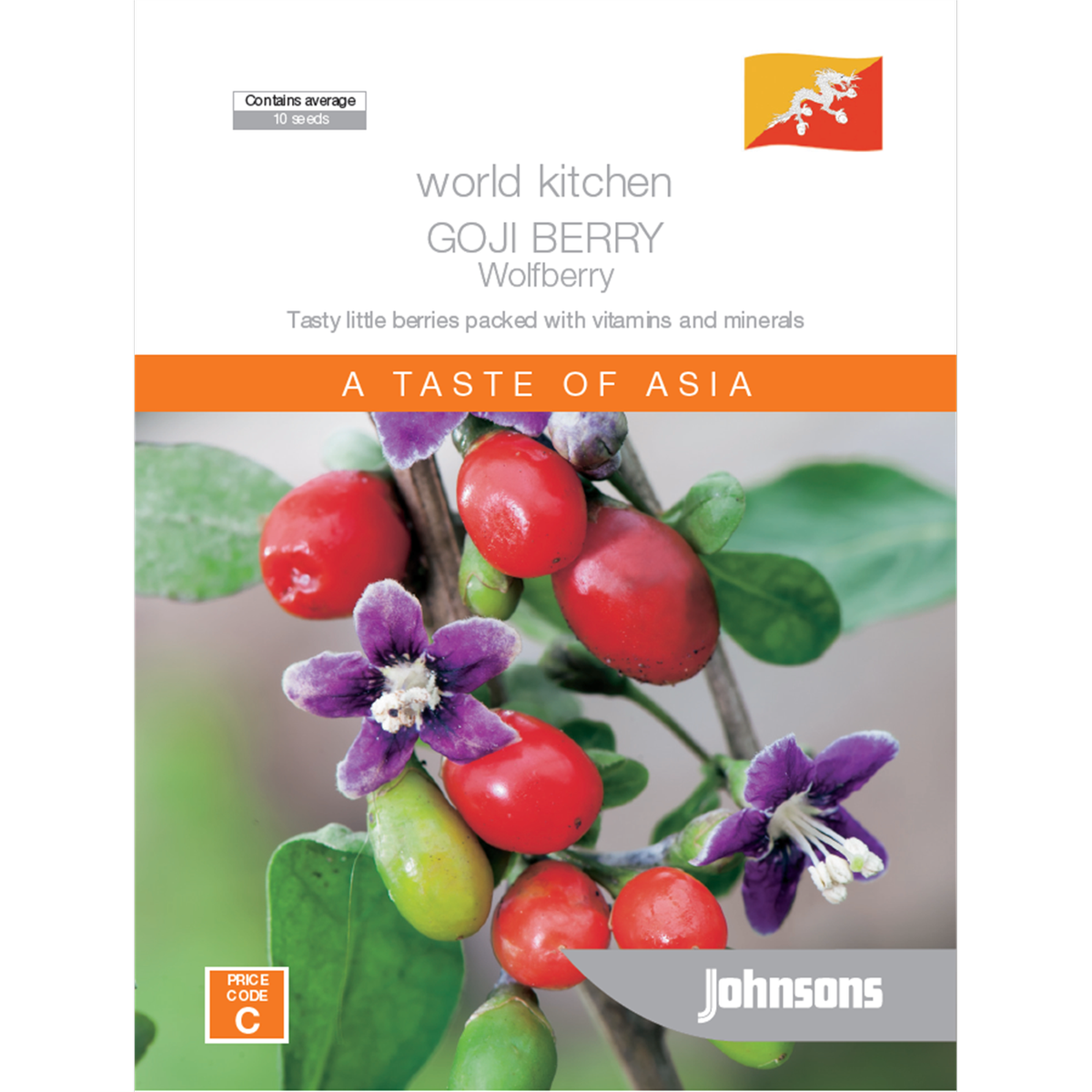 Johnsons Goji Berry Seeds - 95mm - Easy To Grow - Nutritional Powerhou ...
