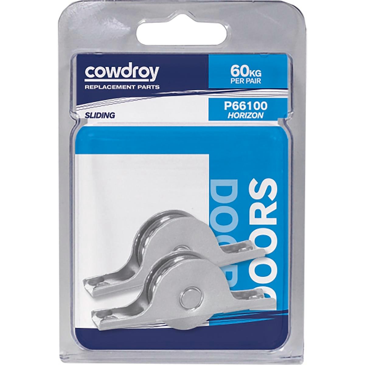 Cowdroy Sliding Door Sheave Pack - Nylon Wheels - 2 Pack - 30kg Load ...