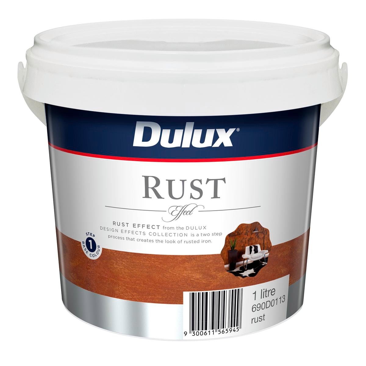 Dulux Design Rust Effect Paint 1L Water-Based Authentic Finish – Auzzi ...