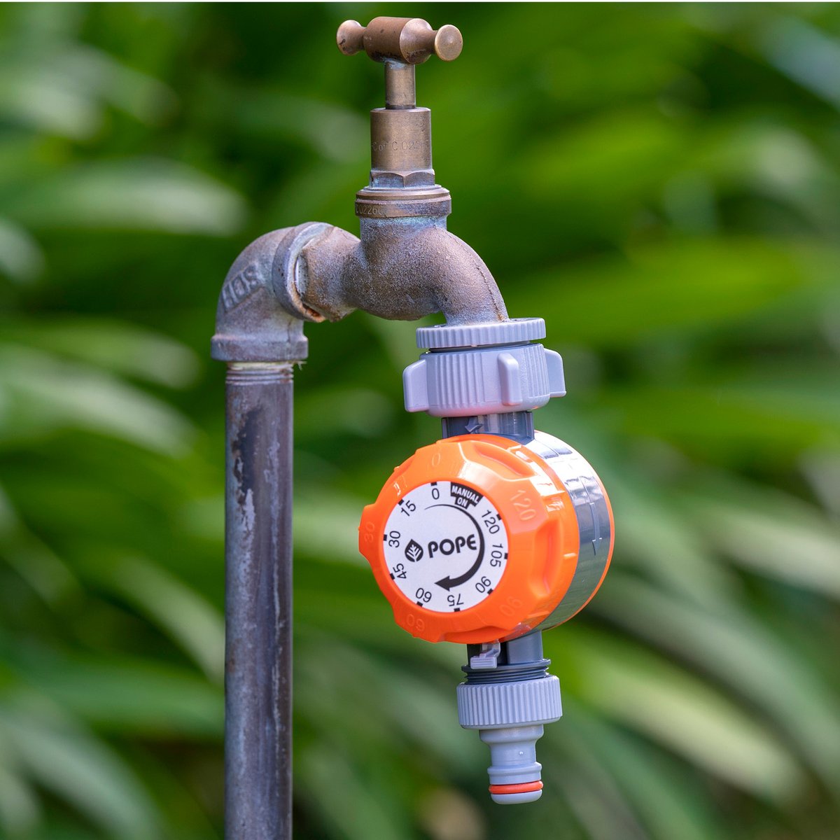 Pope 2 Hour Tap Timer - Manual Garden Watering Timer - 100mm x 200mm x ...