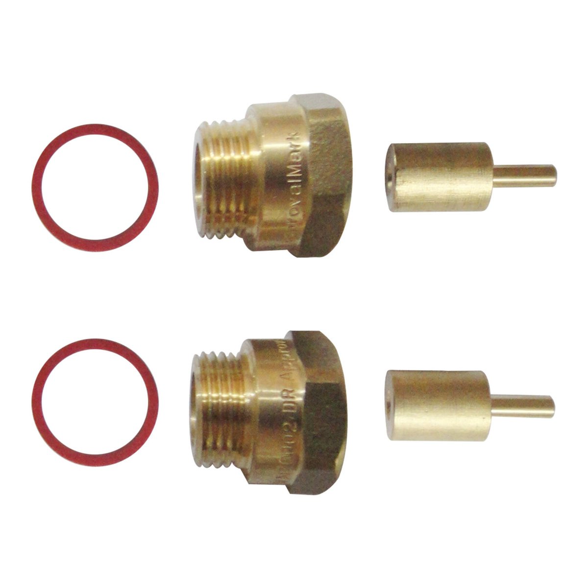 Kinetic 15mm Wall Tap Spindle Extender 2 Pack - Lead Free Brass - Dura ...