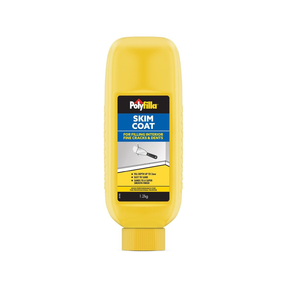 Polyfilla Skim Coat 1.2kg Plaster Easy To Sand Interior Applications ...