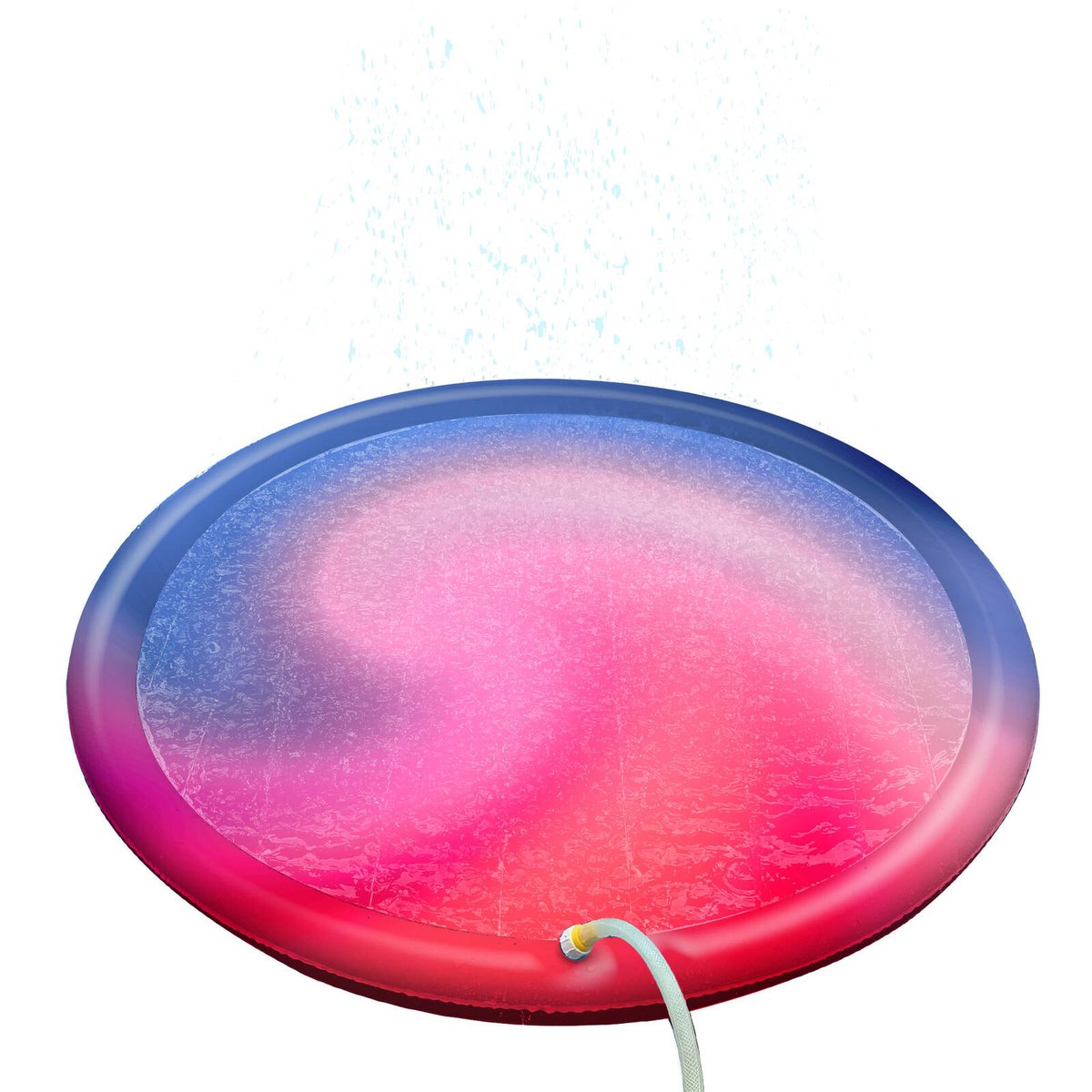 Summer Club Inflatable Sprinkler Mat - 136cm - Vibrant Patterns - Wate ...