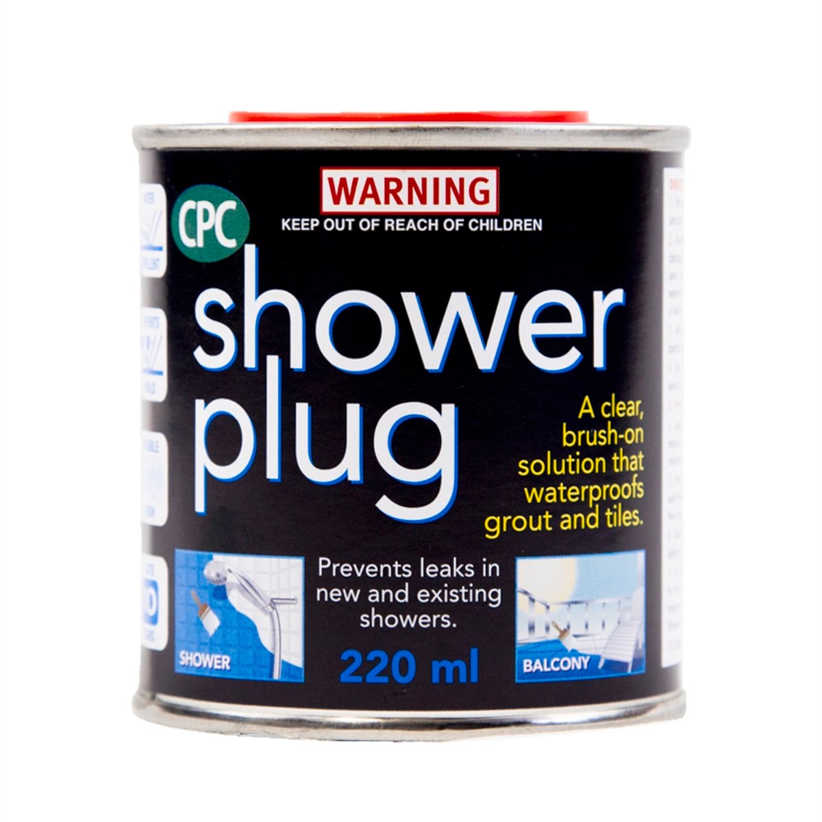 Cpc Shower Plug 220ml Tile Grout Sealer Invisible Waterproof Formula ...