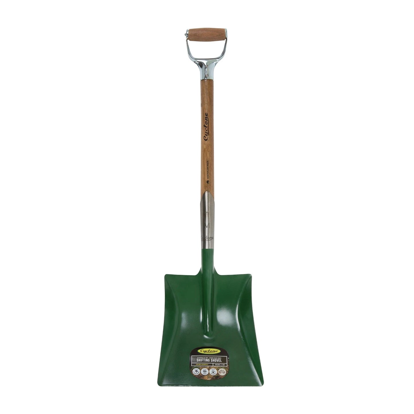 Cyclone Square Mouth Short Handle Shifting Shovel - Australian-Made, 2 ...